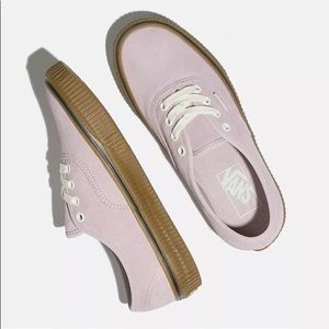 Vans | Shoes | Vans Authentic Suede Violet Embos Gum Sneaker Shoe ...